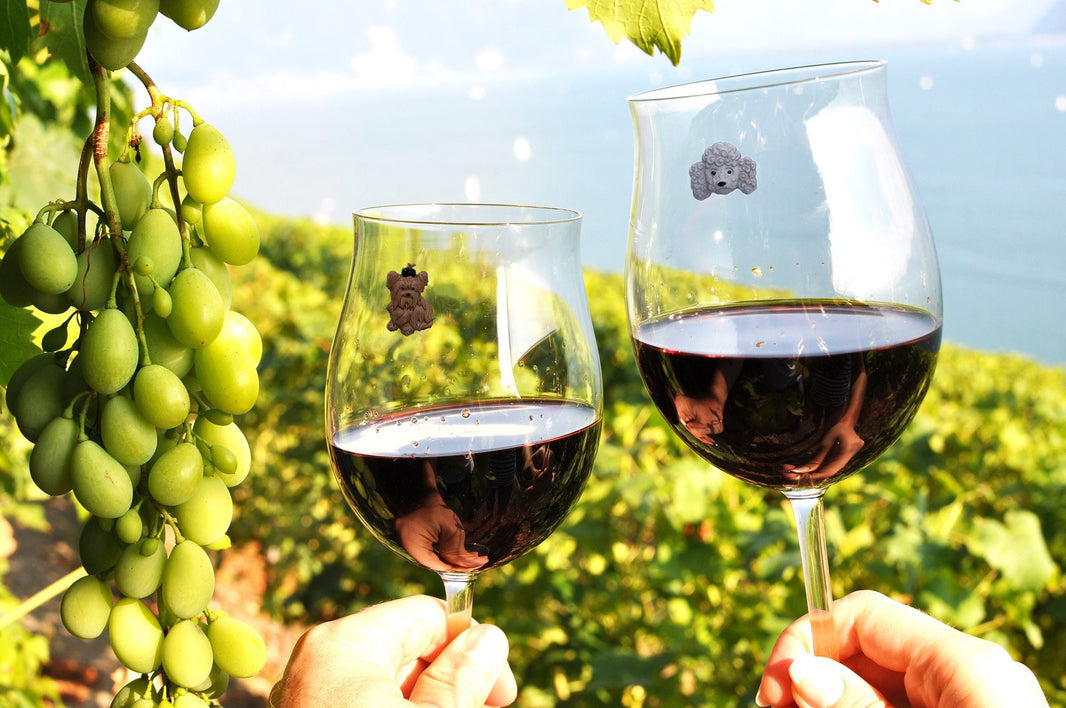 It's A Dog's Life | Animal Themed Wine Charms | Simply Charmed